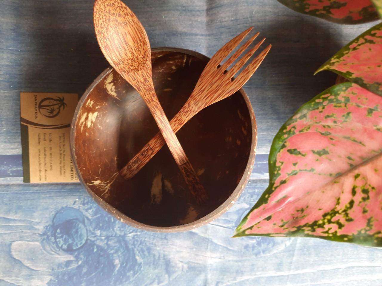 Coconut Wooden Cutlery by " SAN PHAM DUA" - Coconut Product