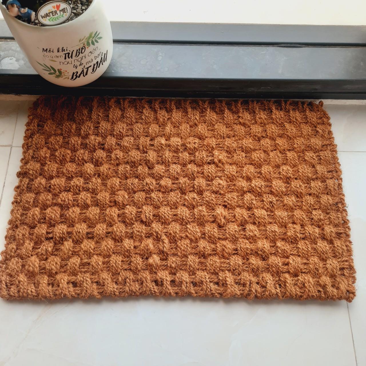 COCONUT KNITTING DOORMAT - Coconut Product